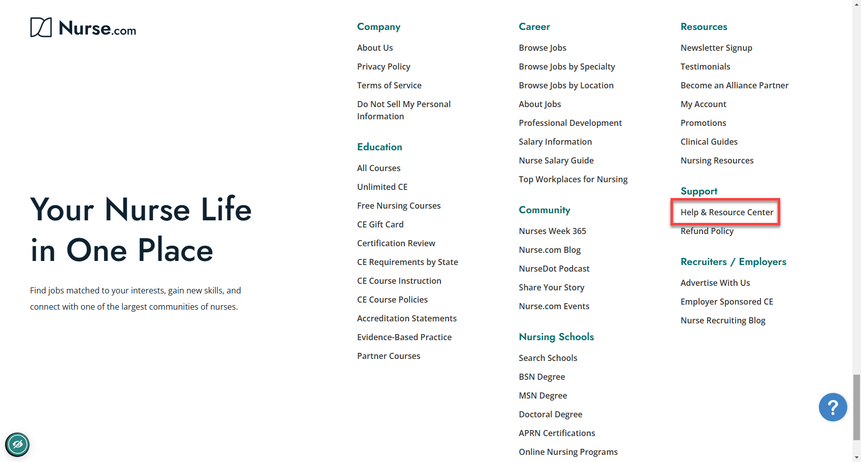 Logging Into Nurse.com