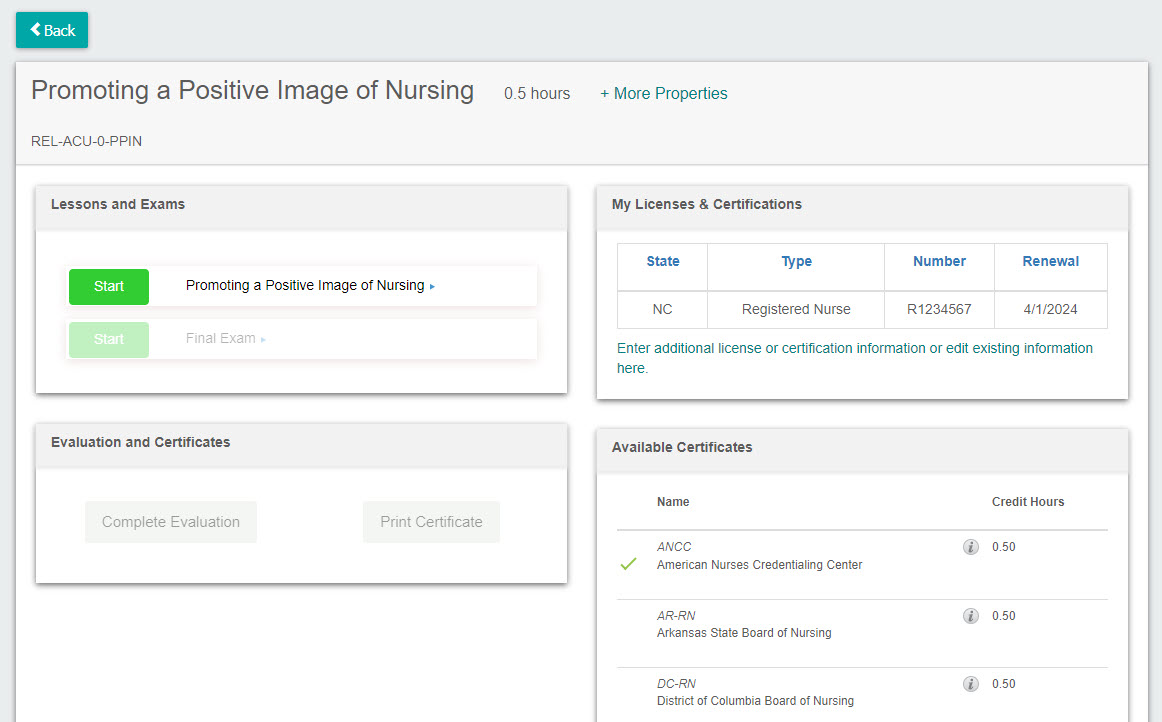 Navigating Your Nurse.com Dashboard Navigating Your Nurse.com Dashboard