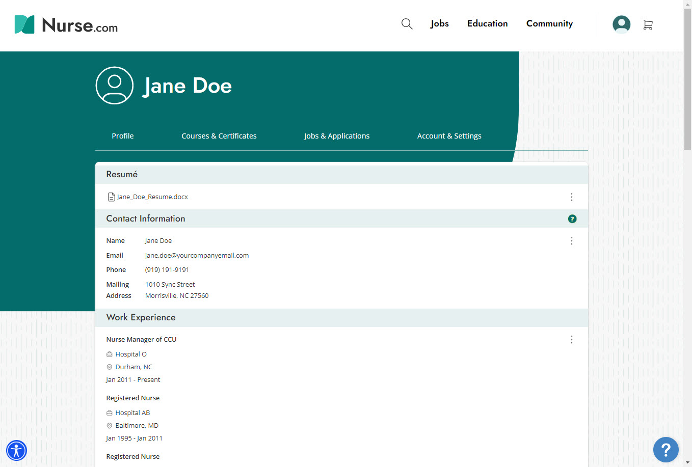 Navigating Your Nurse.com Dashboard
